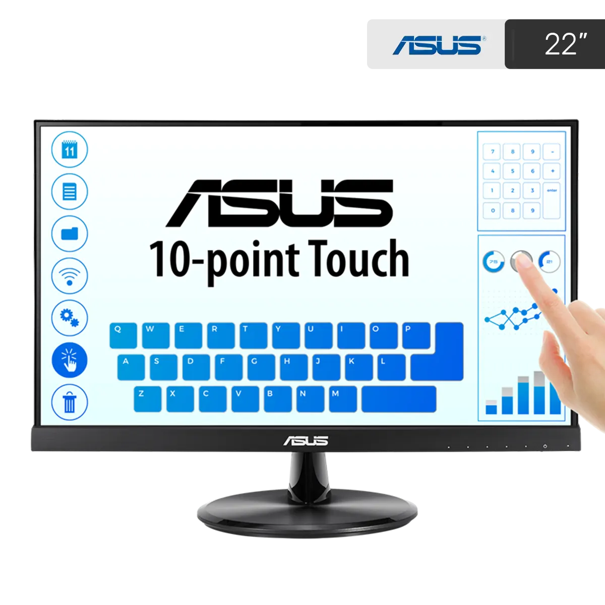 MONITOR TACTIL ASUS VT229H: 21,5" FHD - CEMCO