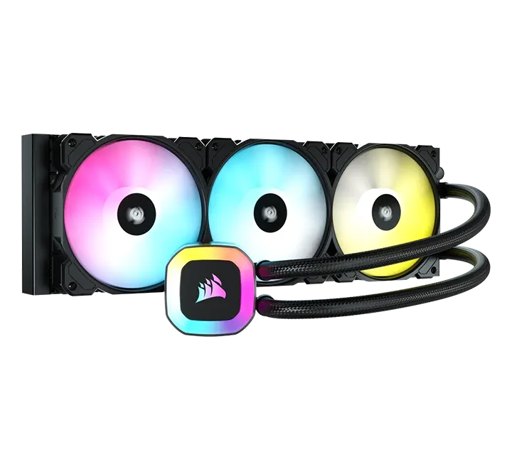 COOLER LIQUIDO CORSAIR H150 RGB 360MM INTEL AMD - CEMCO