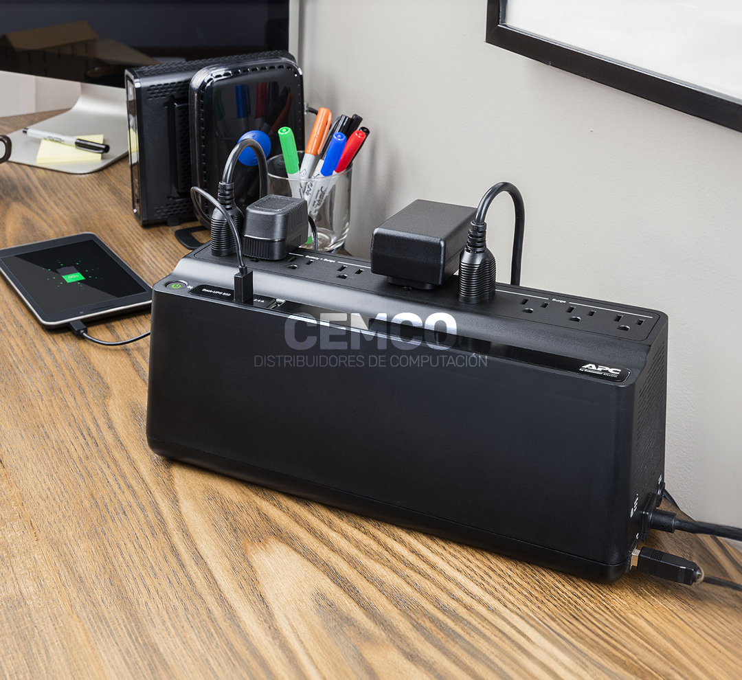 UPS APC BE850M2-LM | Respaldo de Energía 850 VA con 2 Puertos USB - CEMCO