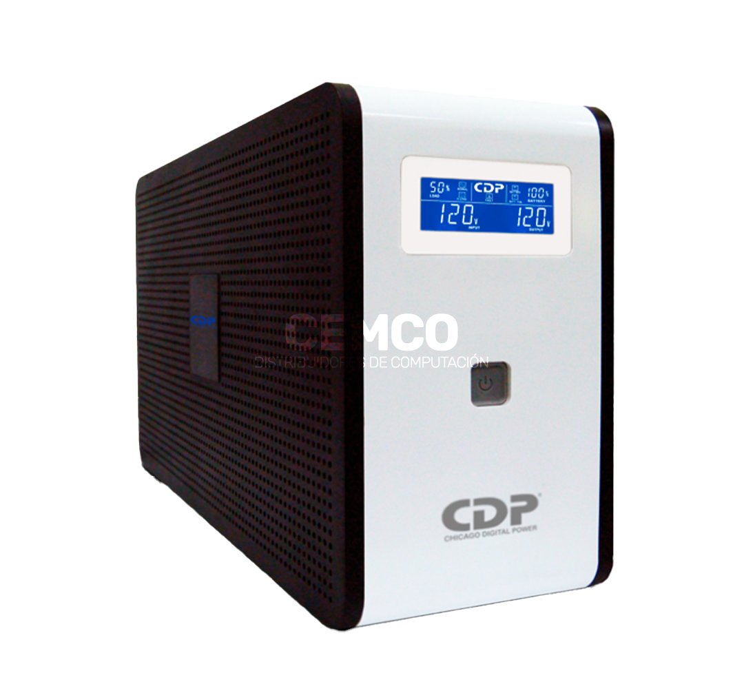 UPS CDP R-Smart 1210 | 1200VA/720W con Pantalla LCD - CEMCO